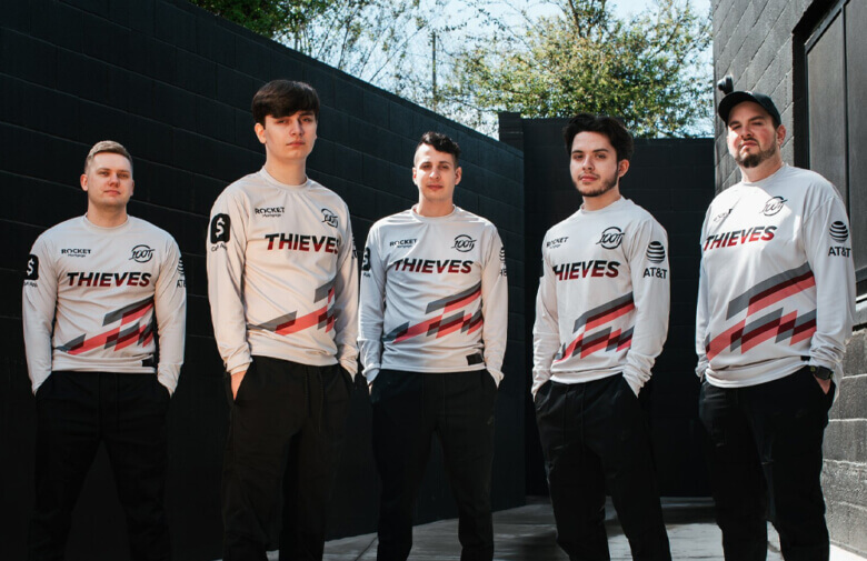 100 Thieves 2021 Cardinal jersey - The Gaming Wear