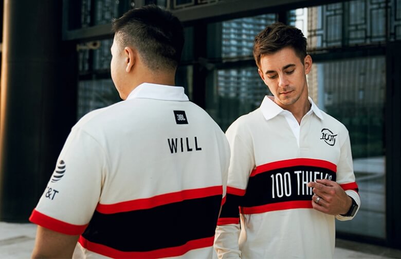 100 Thieves 2022 Worlds Championship Jersey - The Gaming Wear