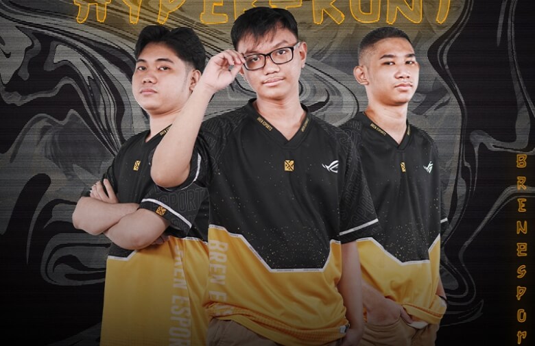 Bren Esports Black and Yellow custom Jersey - The Gaming Wear